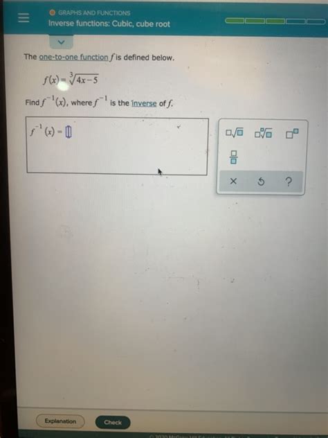 Solved Ographs And Functions Inverse Functions Cubic Cube