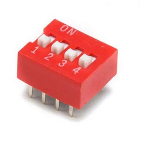 Dip Switch 8 Pin 4 Bit Pitch 2 54mm At 17 00 Dip Switch ID 2854543845988