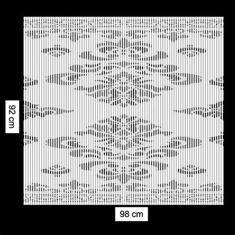 Endek Textile Pattern As The Result From The Design On The Left Side