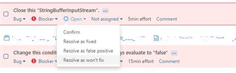 Sonarqube 5 How Do I Mark False Positive Stack Overflow