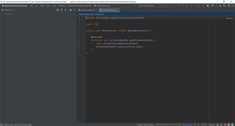 No Task Bar In Android Studio Stack Overflow