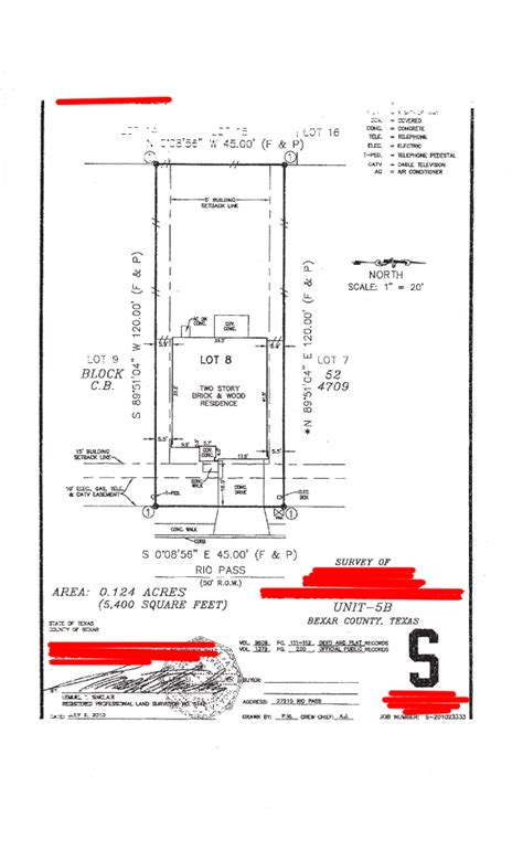How To Read A Survey Plat Map Land Surveying Record Of Survey Adobe