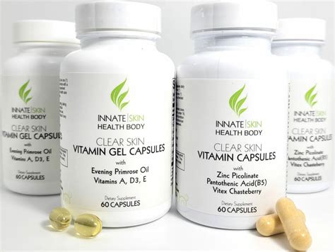 Clear Skin Acne Vitamin Pack Two Different Hormonal Acne Supplements