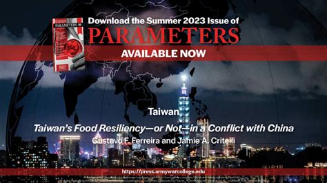 Parameters Summer 2023 Us Army War College Publications Display