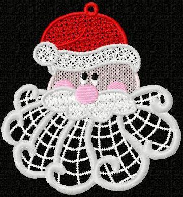 CSS FSL Santa Ornaments C Some Stitches