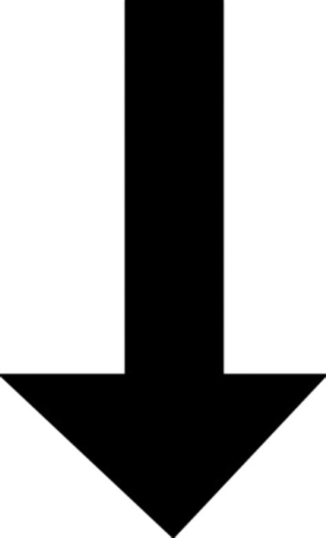 Free Downward Arrow Vector File Freeimages