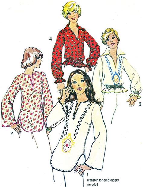 S Womens Top Pattern Simplicity Boho Split By Paneenjerez Simplicity Patterns