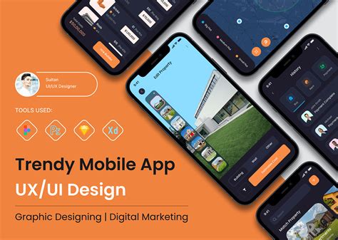 Real State Mobile App Thumbnail Ui Design Behance