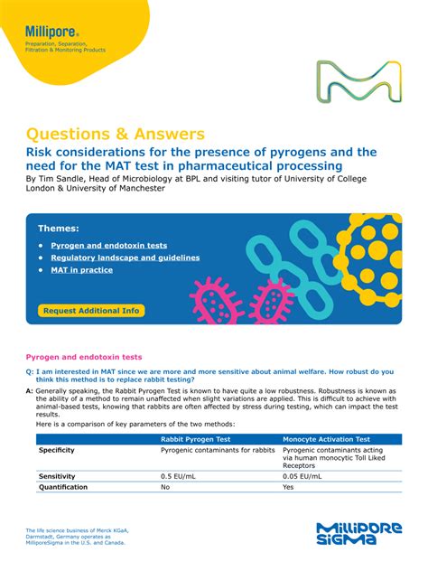Pdf Questions And Answers Risk Considerations For The Presence Of