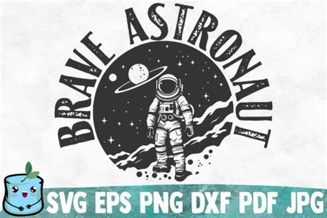 Brave Astronaut Graphic By Mintymarshmallows · Creative Fabrica