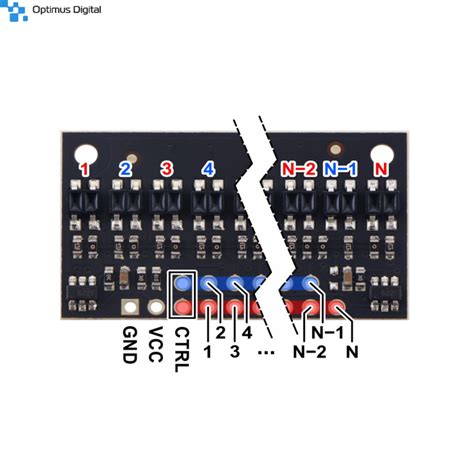 QTR HD A Reflectance Sensor Array
