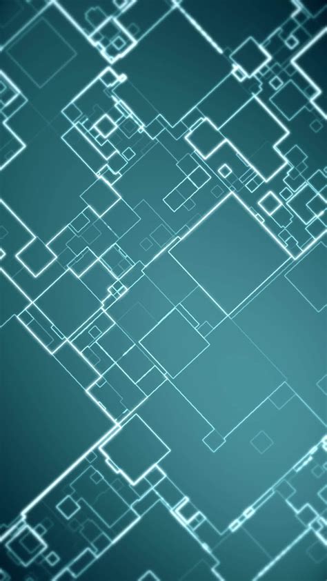 Vertical Video Abstract Blueprint Style Motion Background Animation With Gently Rotating White