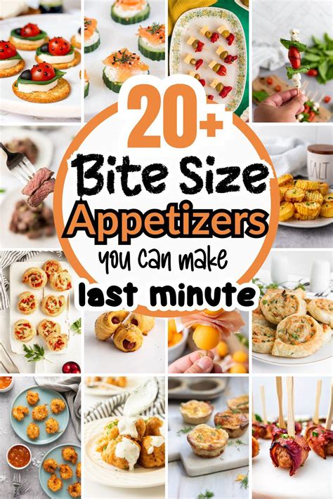 20 Bite Size Appetizers You Can Make Last Minute Tapas And Tidbits