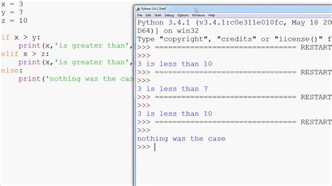 python if elif else statements 09 youtube