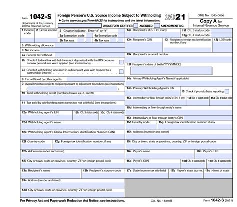 Form 1042 Instructions 2023 Printable Forms Free Online