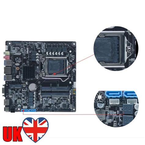 Motherboard Kit Mini Itx Motherboard Gaming Motherboard Lga1151 1000mbps Lan £56 63 Picclick Uk