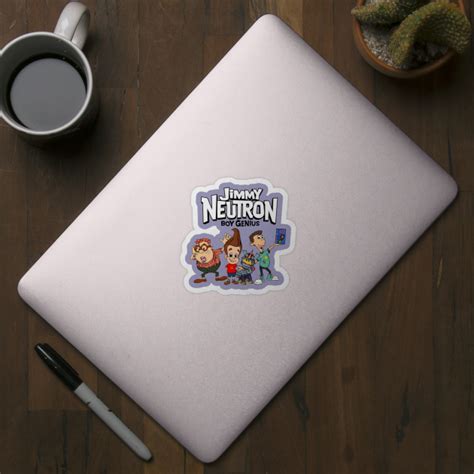 Sheens Ultra Lord Jimmy Neutron Fiction Science Cartoon Sticker
