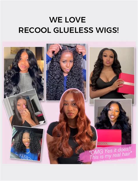 Kinky Straight Bob Glueless Human Hair Wig Recool Hair