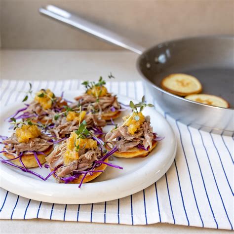 Blinis Med And Og Julekompot Nem Opskrift Mummumdk