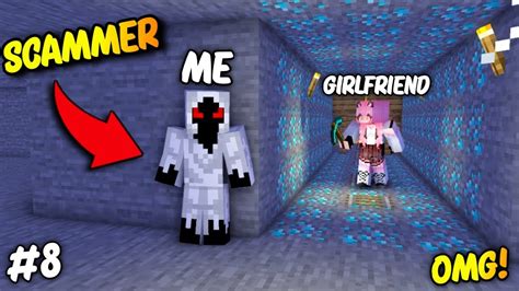 I Became A Entity To Troll My Cute Girlfriend In Minecraft Hindi YouTube