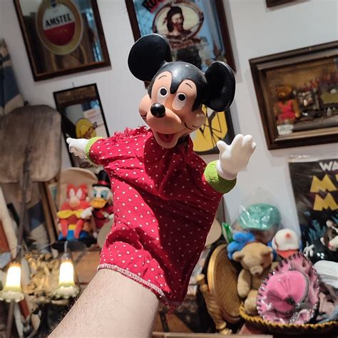 Mickey Mouse Hands Puppet Etsy