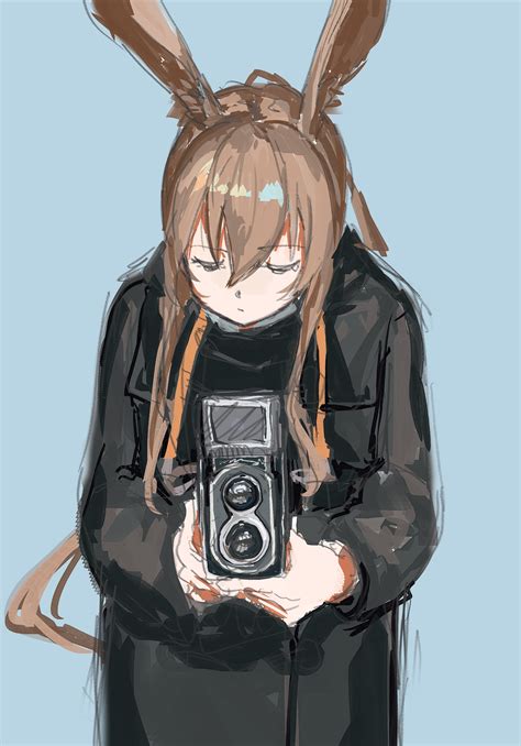 Amiya Arknights Drawn By Mano Eglu Danbooru