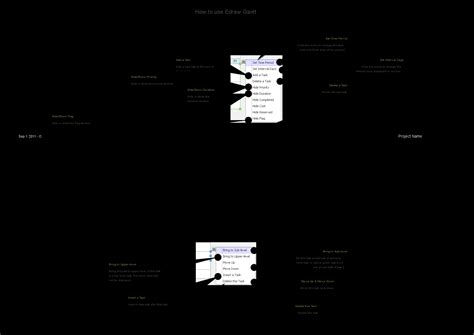 cara membuat gantt chart manual