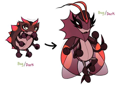 Regional Ledyba And Ledian Idea By Spookapi On Deviantart