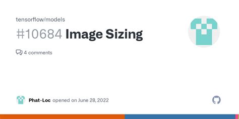 Image Sizing · Issue 10684 · Tensorflow Models · Github