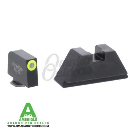 Ameriglo Xl Tall Suppressor Glock Sights Yellow Front