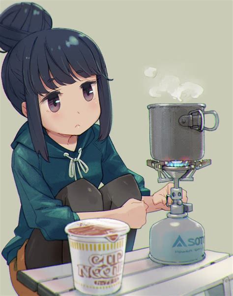 Rin Making Instant Ramen Rlaidbackcamp