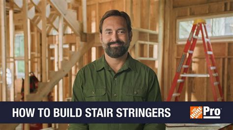 How To Build Stair Stringers The Home Depot Pro Youtube
