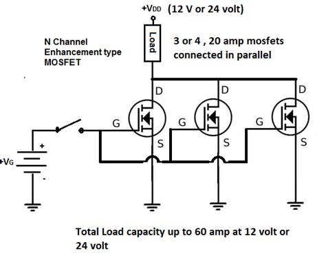 Improved Mosfet Switching Circuit For Hydrogen System Improved Mosfet Switching Circuit For