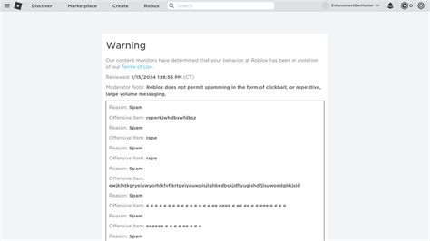 Roblox Moderation Got Too Drunk R Deservedbansonroblox