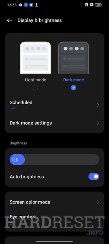 How To Turn On And Turn Off Dark Mode On Oppo A79 2023