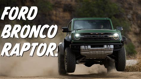 The Ford Bronco Raptor Is As Awesome As Youd Expect Hooniverse