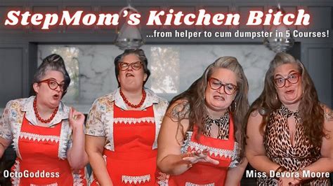 Stepmoms Kitchen Bitch From Helpful Stepson To Gay Cum Dumpster In Just Five Courses Femdom