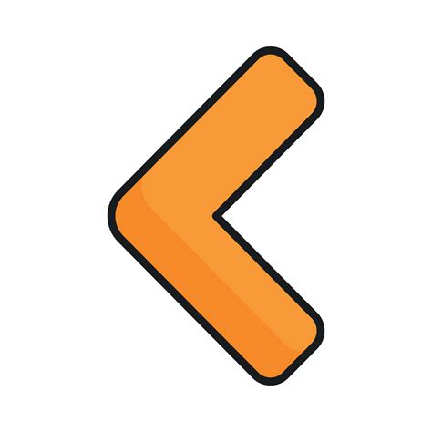 Go Back Arrow Button Vector Isolated On White Background 30746298