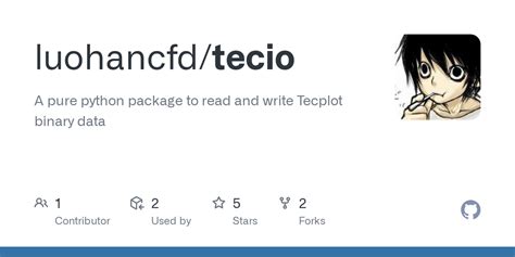 Github Luohancfdtecio A Pure Python Package To Read And Write Tecplot Binary Data