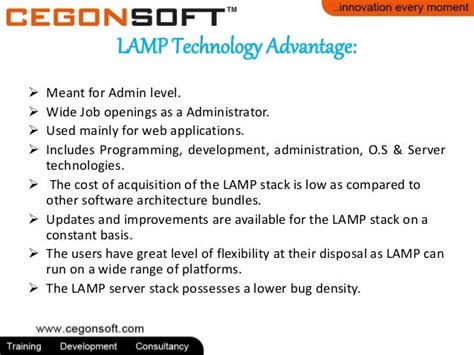 Lamp Training With Phplamp Walk Ins For Freshers