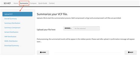 Getting Started Sci Vcf