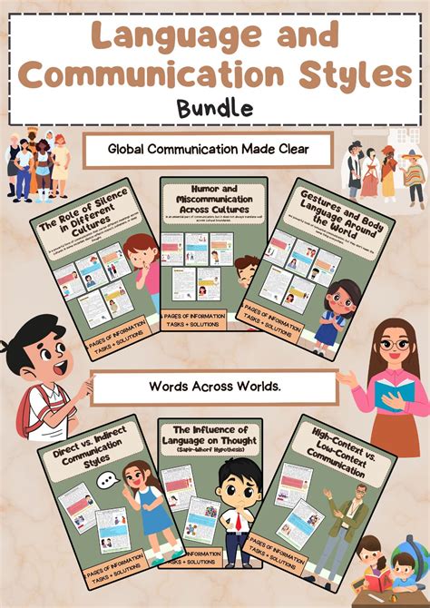 Language And Communication Bundle Teaching Resources