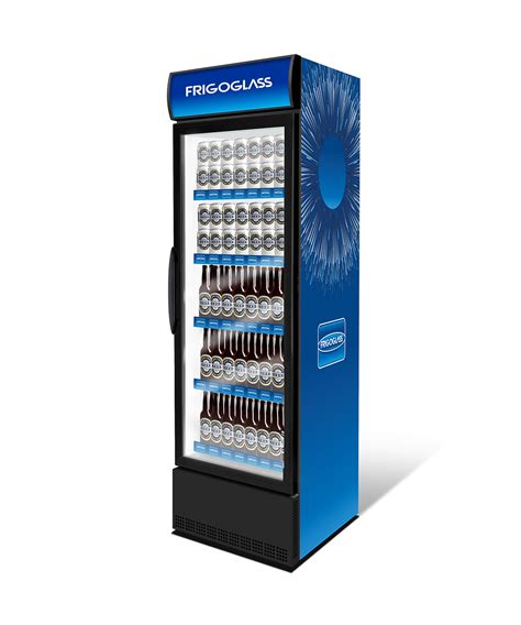 Frigoglass Vg 450 R134a Visi Cooler Single Door 450 Liters Black