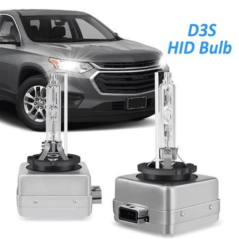 Wvkvii For Chevy Traverse 2019 2021 Hid D3s Headlight Bulbs Highandlow