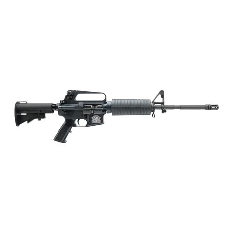 Bushmaster M4a2 Patrolmans Fixed Carry Handle Silver Edition 556mm