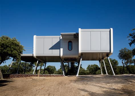 Noems Spaceship Home Is A Shiny Sci Fi Structure