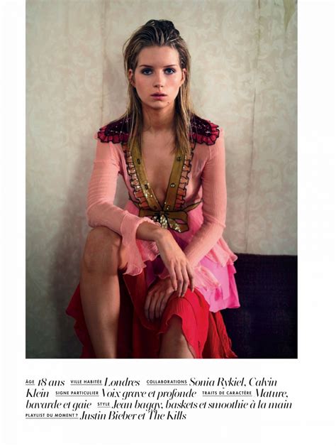 Lottie Moss L Officiel Magazine Paris March Issue Celebmafia
