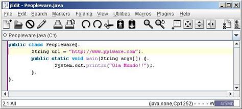 Escrever O Primeiro Programa Em Java