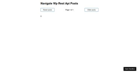 Wordpress React Rest Api Basics Tutorial Forked Codesandbox