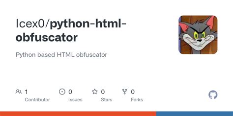 Github Icex0python Html Obfuscator Python Based Html Obfuscator